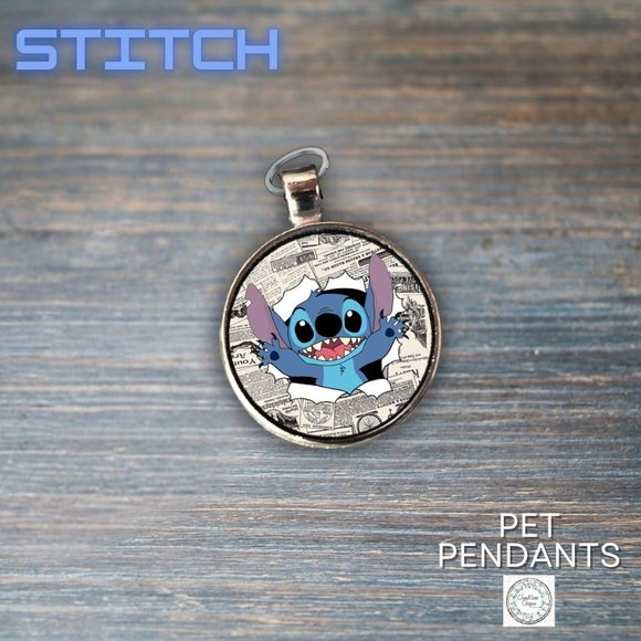 Dog | Disney Lilo And Stitchpet Tag Stitch Tag Accessory For Pet Collar ...